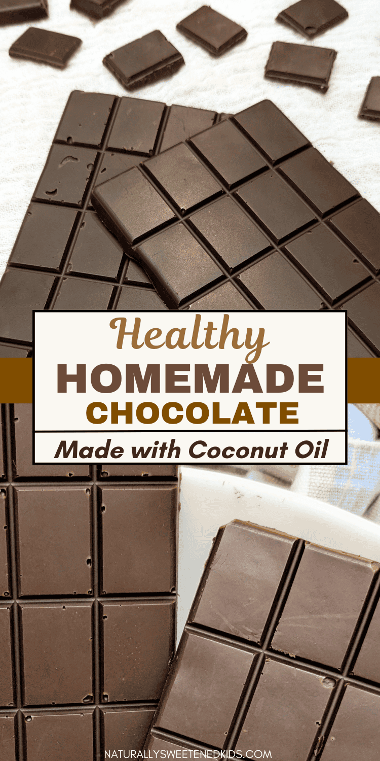 Homemade Healthy Chocolate Recipe - Made with Honey