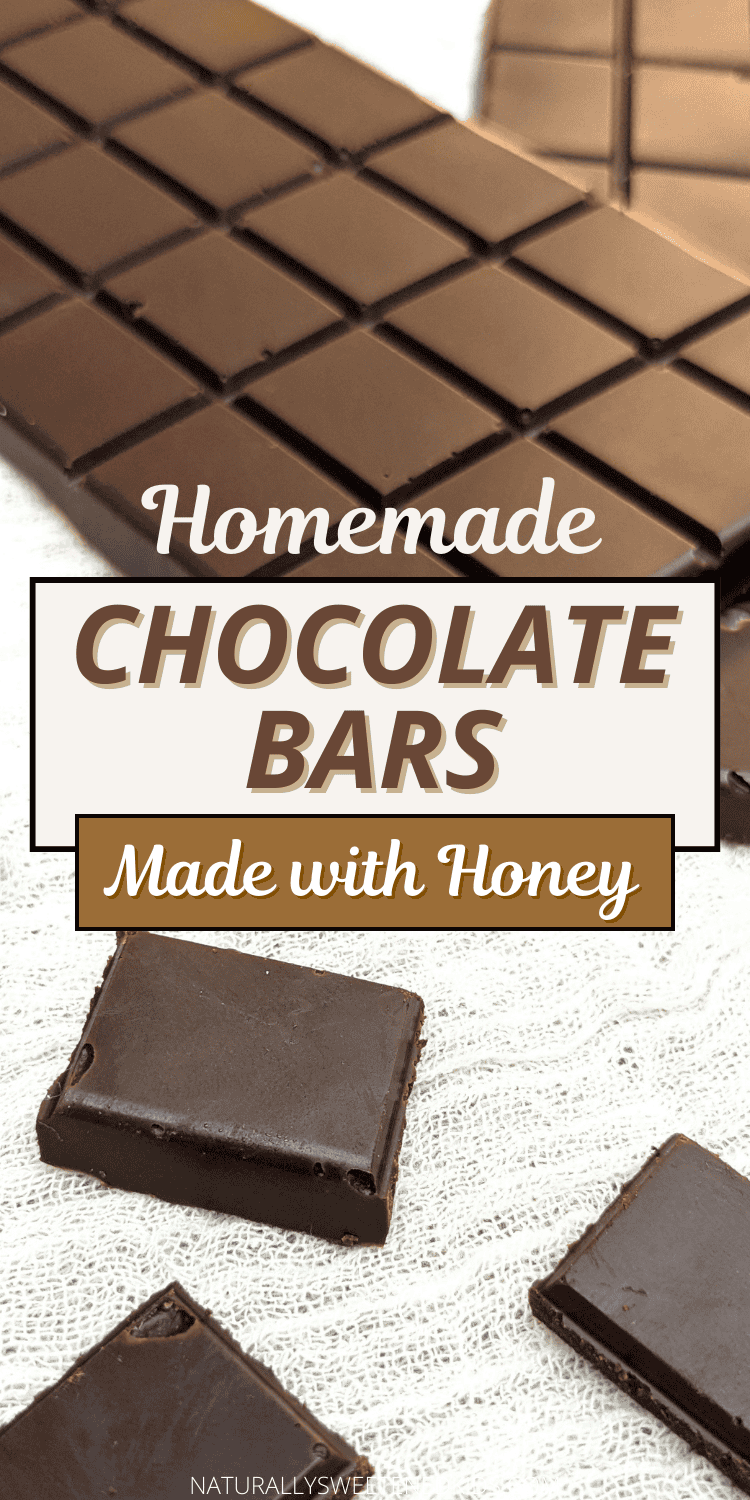 Homemade Healthy Chocolate Recipe - Made with Honey