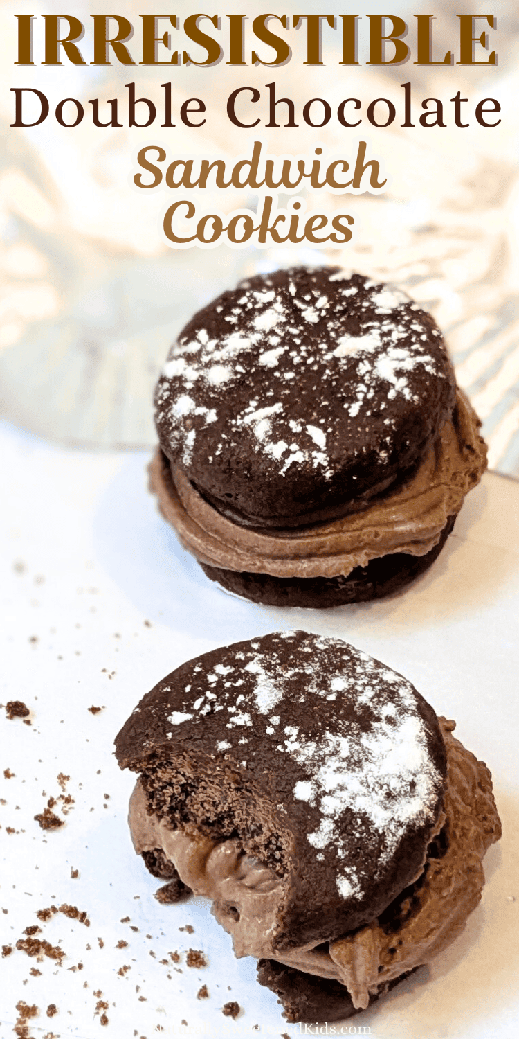 Chocolate Sandwich Cookies - Healthy & Creamy